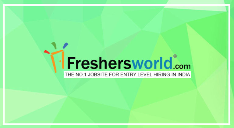 Why Freshersworld is the Job portal to look up to for easy entry level ...